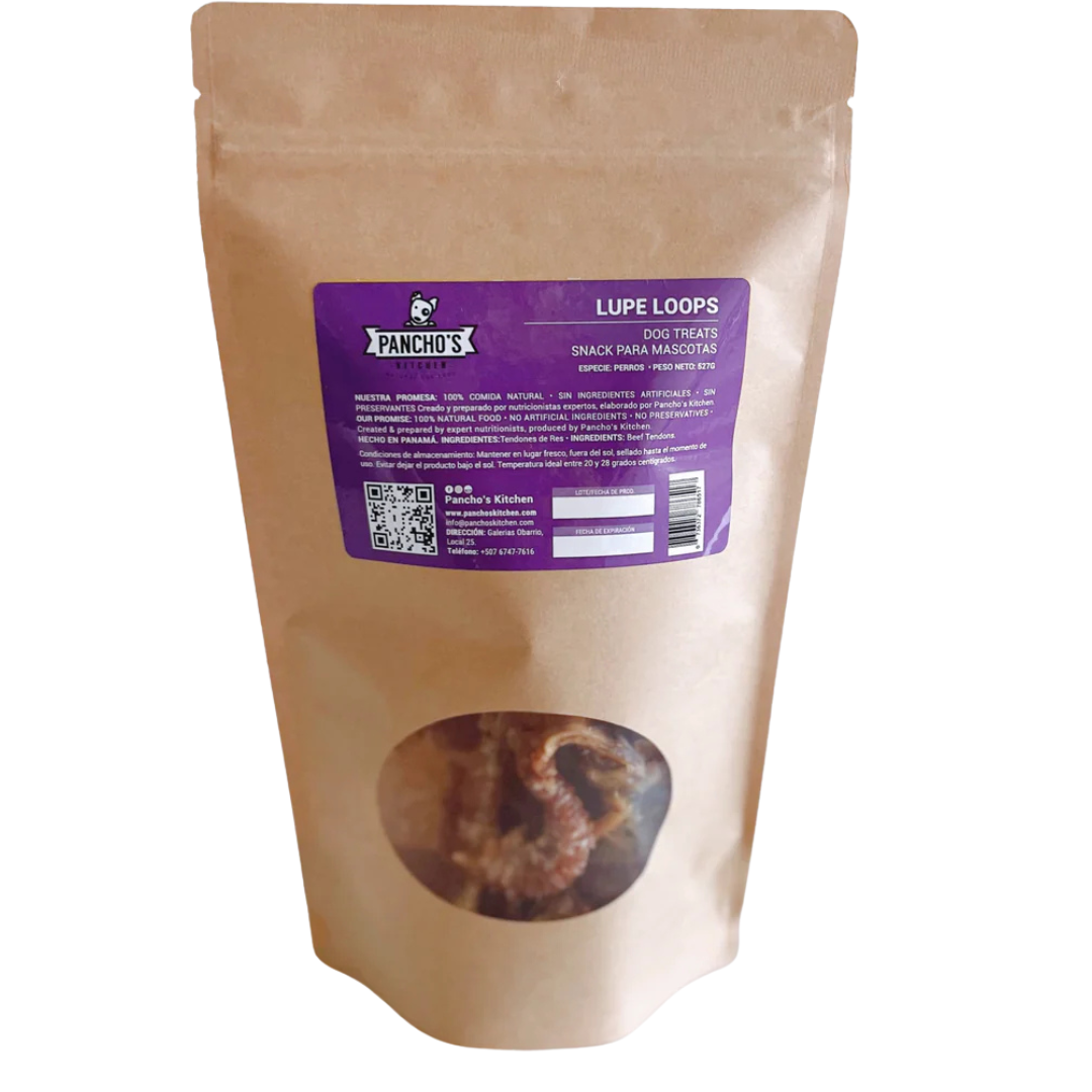 Snacks para Gato y Perro Pancho´s Kitchen: Lupe Loops 527gr – idogicat